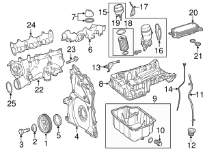642-090-06-37 - Intake Manifold 2009-2018 Mercedes-Benz | Mercedes-Benz ...