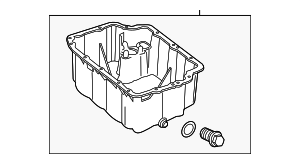 642-010-14-28 - Oil Pan 2010-2021 Mercedes-Benz | Mercedes-Benz USA Parts