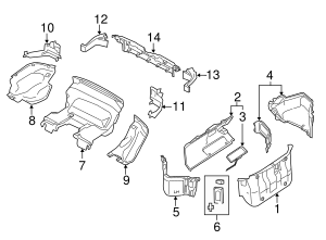 2016-2023 Mazda MX-5 Miata Rear End Panel NA1J-68-89X | Mazda Online Parts