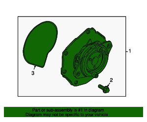 Genuine Water Pump Assembly for 2008-2012 Land Rover LR2 | Land Rover ...