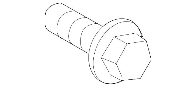 Genuine OEM Water Pump Assembly Bolt Part# LR001497 Fits 2008-2012 Land ...