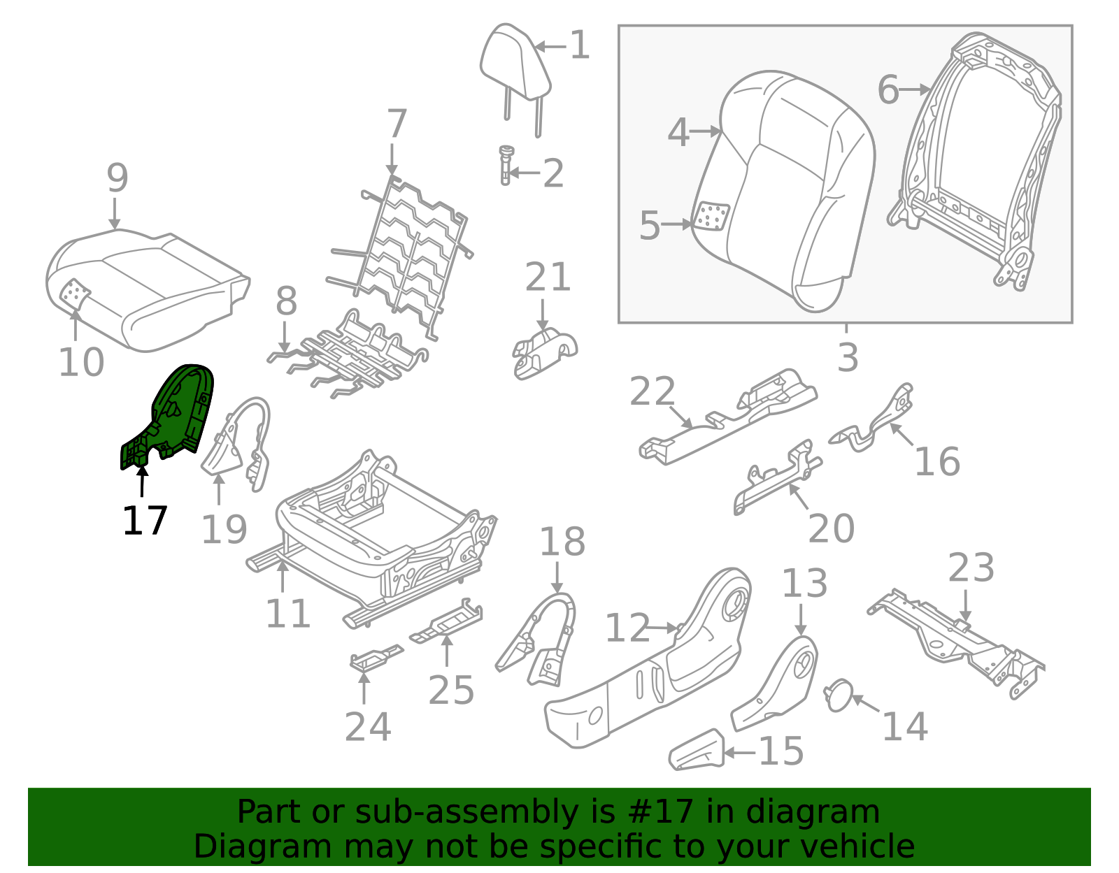 2021-2025 Nissan Rogue Inner Finish Panel 87381-6RA1A | Bill Kay Nissan ...