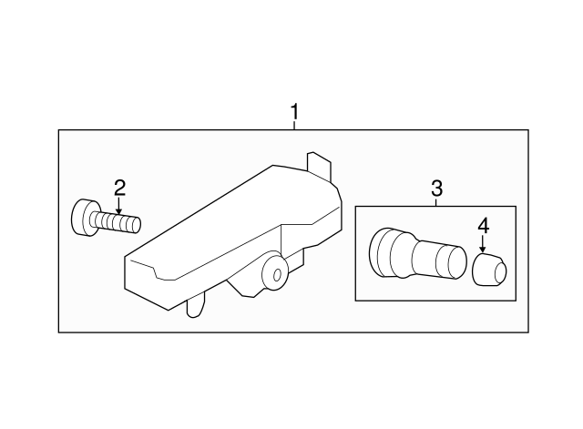 28103FL020 - Valve TPMS Assembly AutoNation Parts