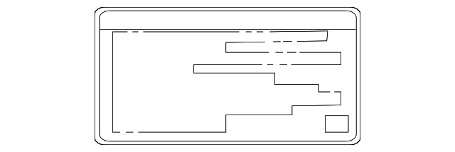 11285-0V011 - Label For 2010-2021 Lexus | Lexus OE Parts