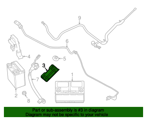 2016-2023 Mopar Hold Down Strap 68248657AA | TascaParts.com