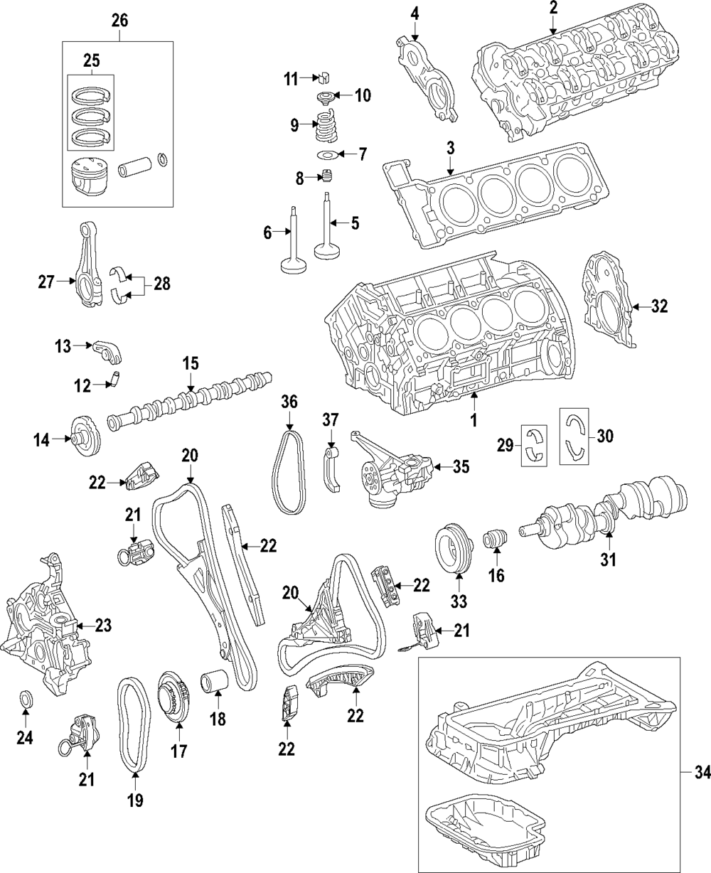 278-993-00-78 - Tooth Chain Mercedes-Benz USA Parts