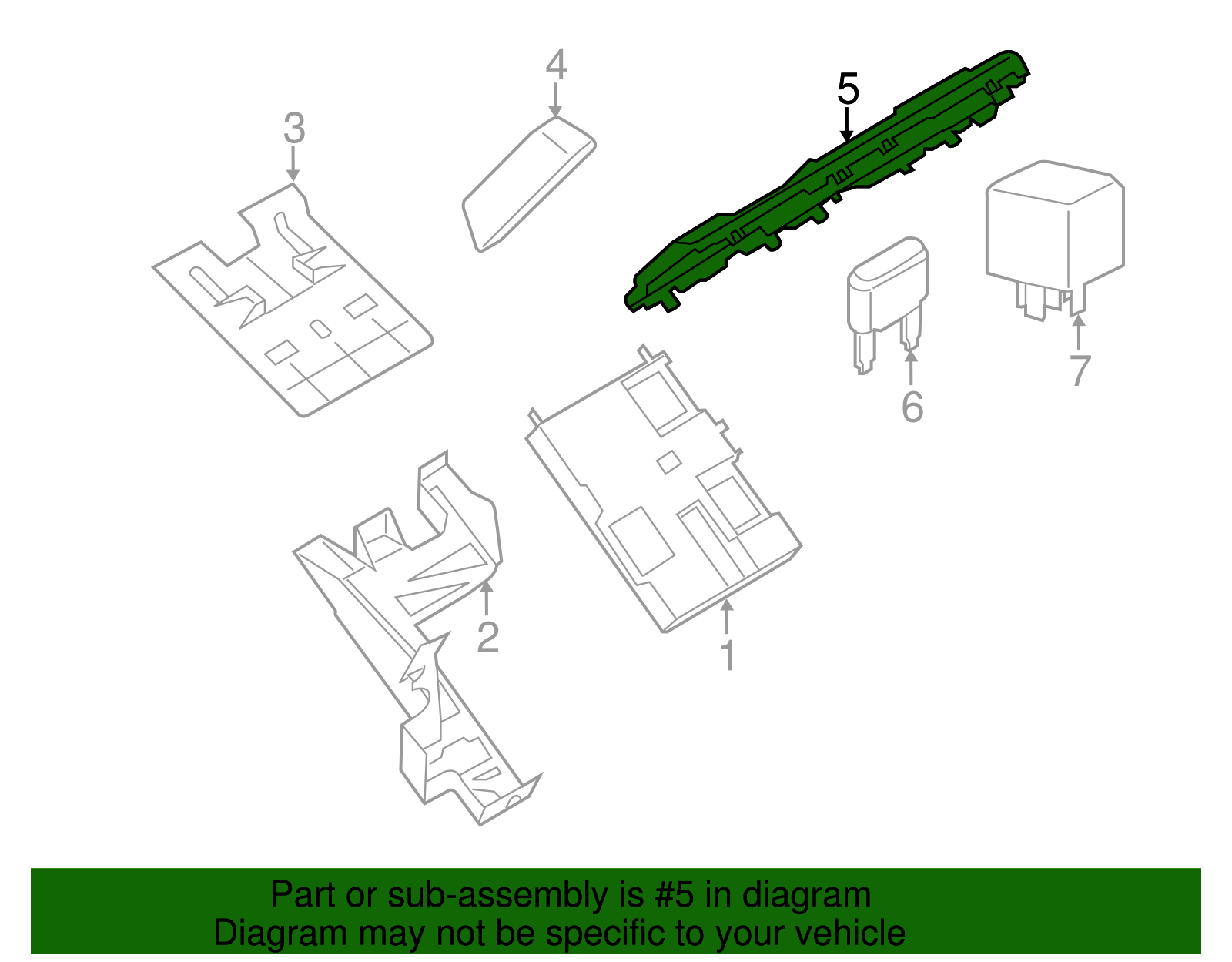MK4Z-14A068-D - Fuse Box 2021 Ford | AutoNation Parts