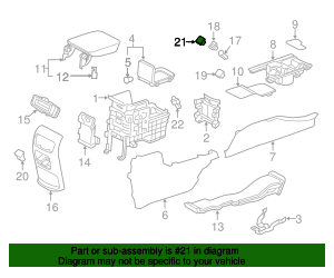 39115-TLA-A01 - Holder 2017-2019 Honda CR-V | Honda Parts Online