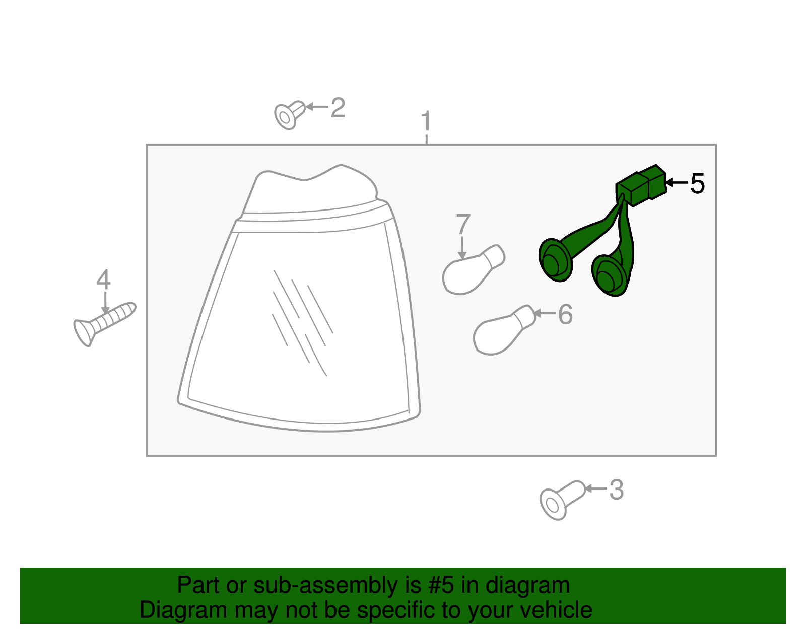 2011-2013 Kia Sorento Socket & Wire 92480-1U000 | GetOEMParts.com