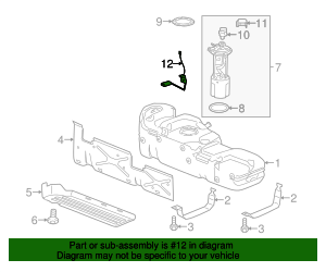 2014-2019 GM Fuel Level Sensor Kit 13538693 | AutoNationParts.com