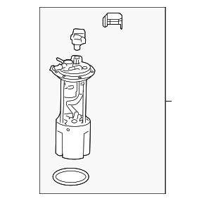 2014-2018 GM Fuel Pump Module without Fuel Level Sensor, with Seal ...