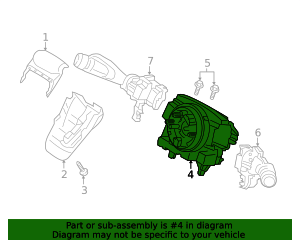 2017-2023 Volvo Steering Column Switch Housing 32350378 ...