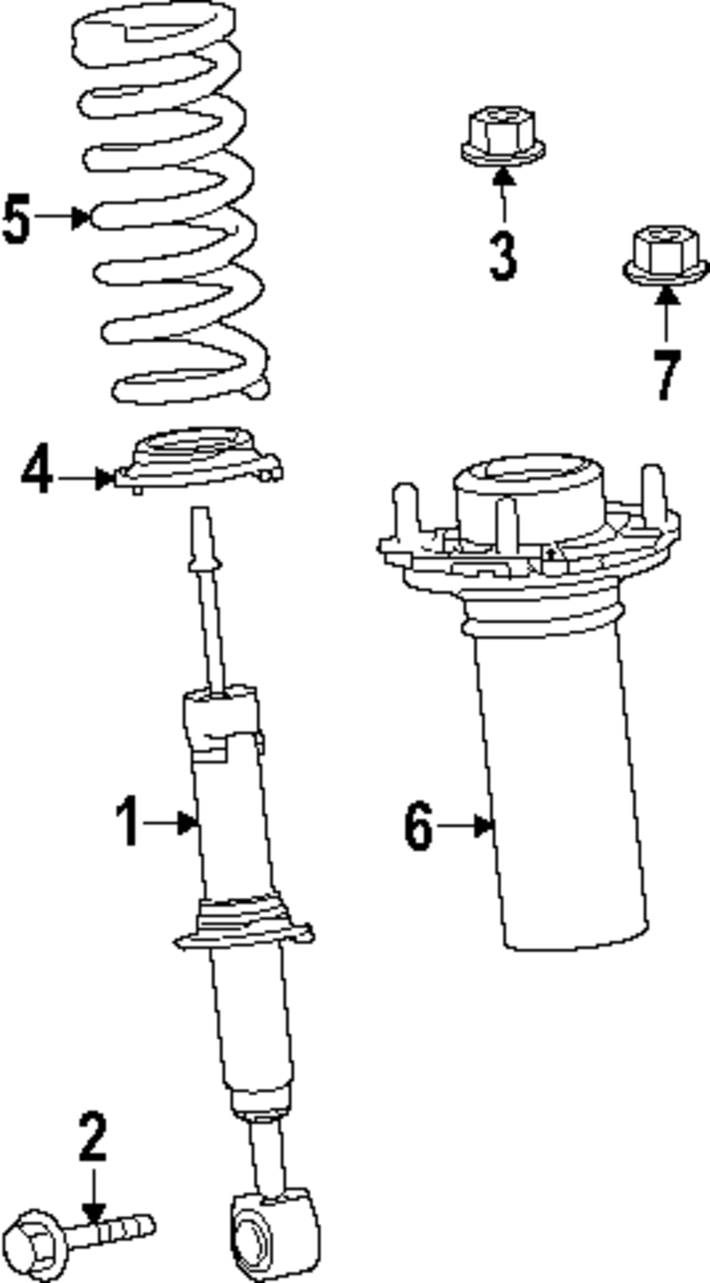 48510-69815 - 2024 Toyota Land Cruiser - Shock | Toyota Parts Delivered