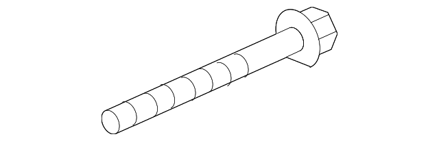 308765-014008 - Lower Control Arm Bolt 2010-2016 Mercedes-Benz ...