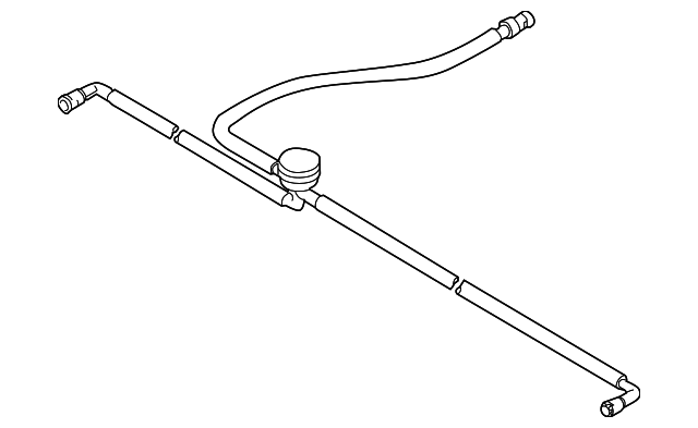 Genuine BMW 61-67-7-051-372 | Washer Hose | FREE Shipping on Most ...