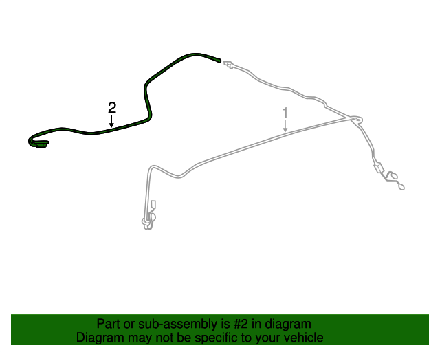 2004-2010 Toyota Sienna Antenna Cable 86101-AE020 | Toyota Parts Center
