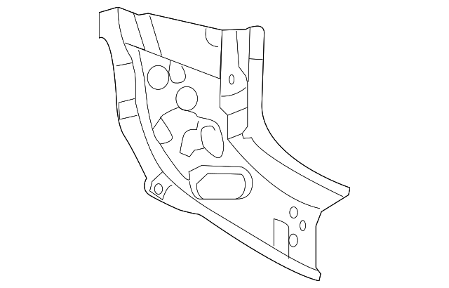 61734-48060 - Inner Side Panel 2010-2015 Lexus | Longo Lexus Parts