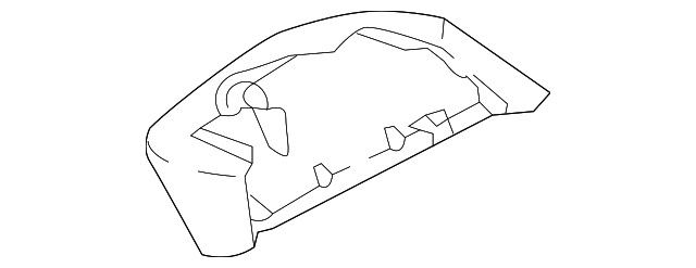 2018-2021 Kia Stinger Lower Cover - Passenger Side (RH) 87608-J5000 ...