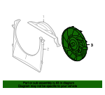 2005-2009 Land Rover Fan Assembly LR025234 | OEM Parts Online