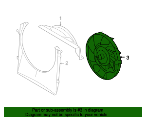 2005-2009 Land Rover Fan Assembly LR025234 | OEM Parts Online