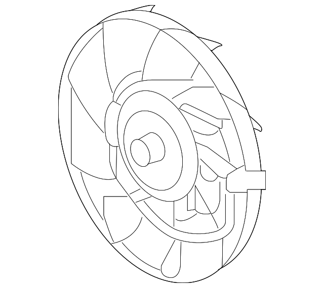 Fan Assembly - 2005-2009 Land Rover (LR025234) | Land Rover Annapolis Parts