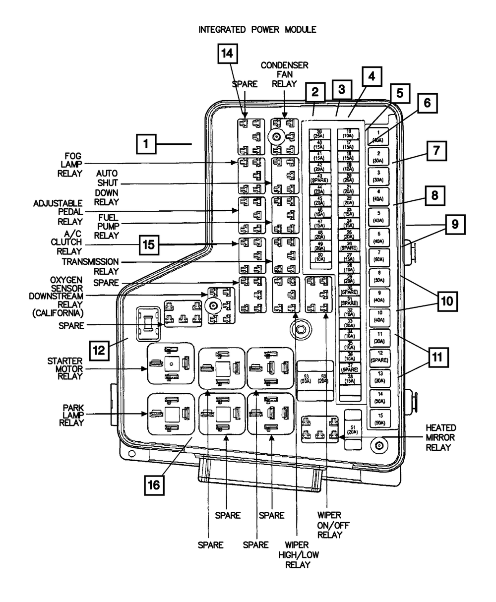 2012 Ram Totally Integrated Power Module 68089323AF | Mopar eStore
