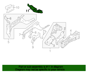 2014-2020 Nissan Rogue Mount Bracket G5941-4BAMA | Nissan Parts Plus