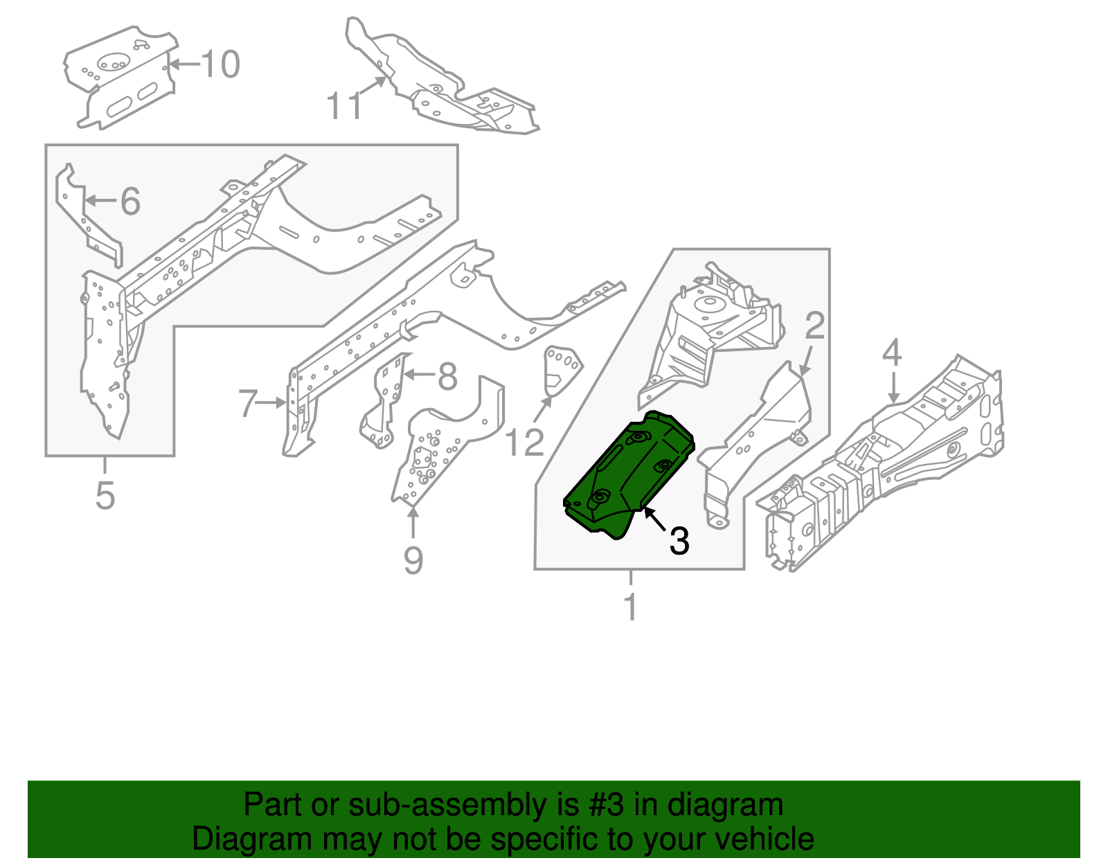 2014-2020 Nissan Rogue Front Panel F4131-4BAMA | Nissan Parts OEM