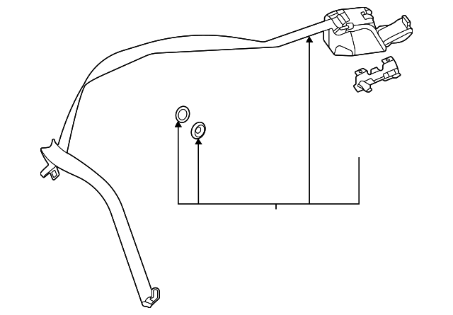 2020-2023 Mercedes-Benz Outer Belt 167-860-14-00-9C94 | MB OEM Parts