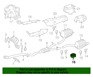 213-906-18-02 - Exhaust Control Valve Actuator 2017-2020 Mercedes-Benz ...