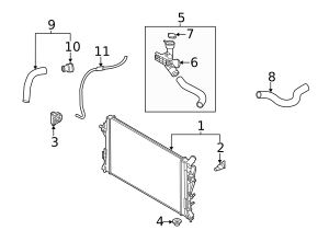 25310-J3050 - Radiator Assembly 2020-2024 Kia | Kia.Parts Store