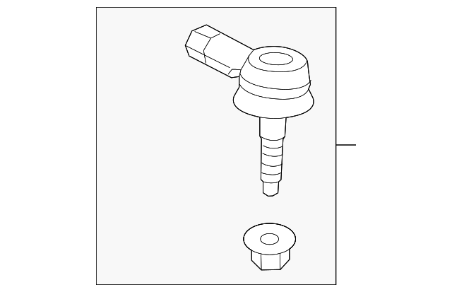 2012-2020 Chevrolet Sonic Steering Linkage Outer Tie Rod 95952936 GM ...
