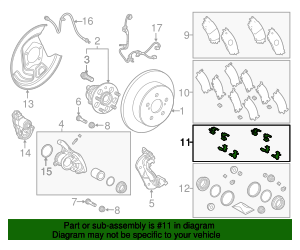 04465-F4021 - Brake Pads Front 2018-2022 Toyota C-HR | Longo Toyota Parts
