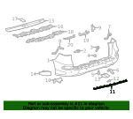 52169-60160 - Lower Cover 2014-2023 Lexus GX460 | Lexus Parts Outlet