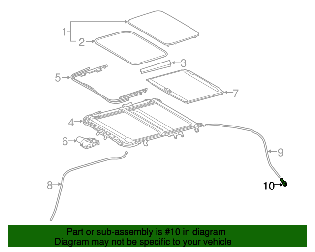 1998-2023 Toyota Drain Hose Grommet 90480-26026 | Toyota Parts Center