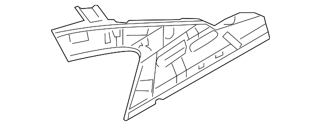 2012-2018 Nissan Versa Inner Pillar - Passenger Side (RH) G6630-3BAMA ...