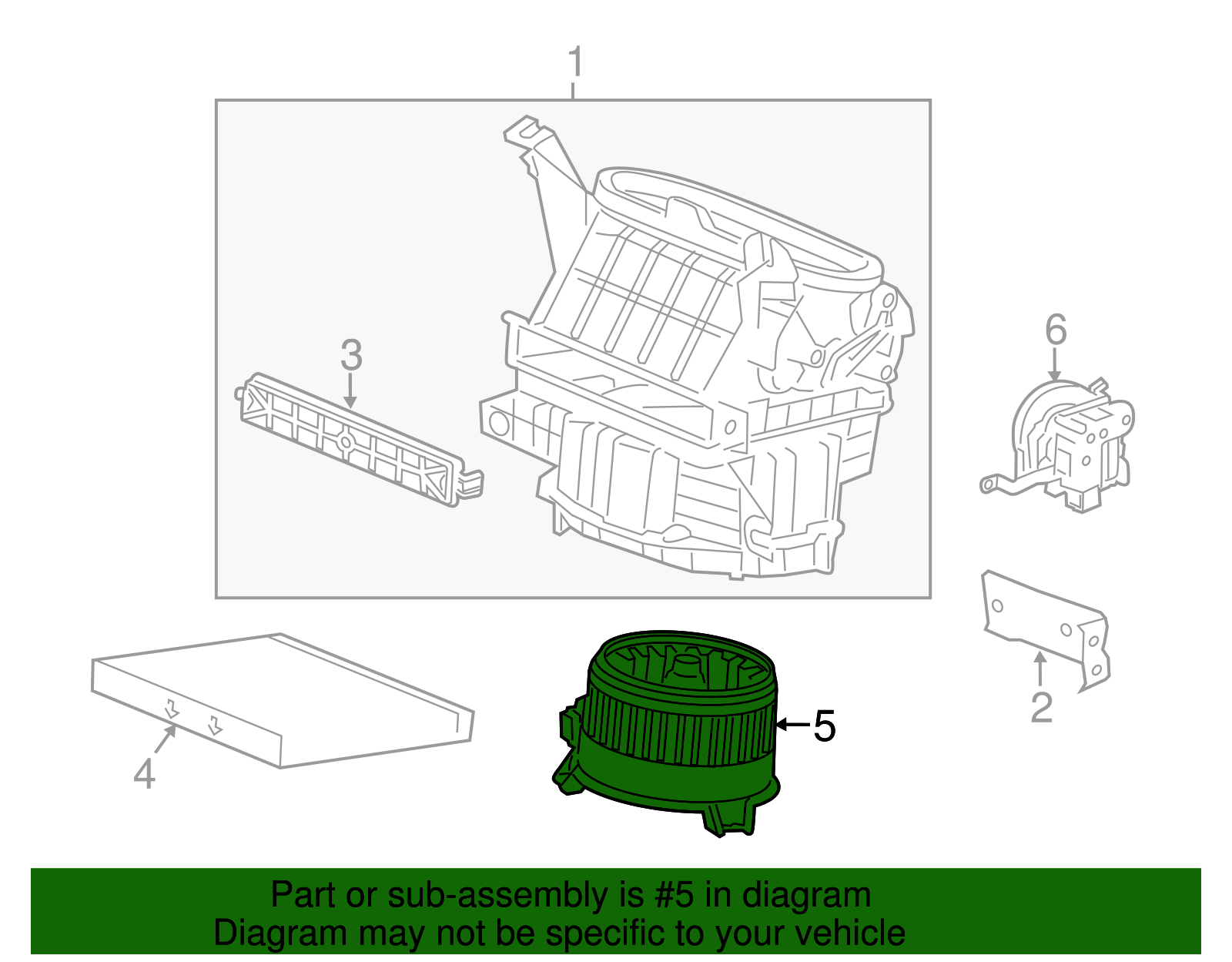79310-T2F-A01 - 2013-2017 Honda Accord - Motor Assembly Fan | Honda Car ...