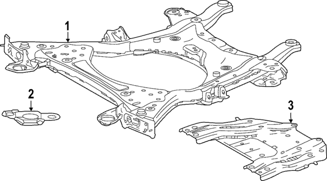 2023-2024 Toyota bZ4X Suspension Support 51403-42020 | Toyota Parts Center