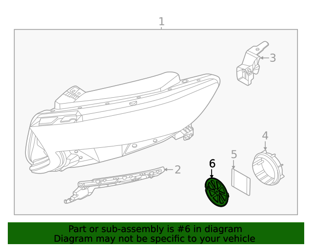 2020-2024 Kia Dust Cap Bracket 92126-F6500 | QuirkParts