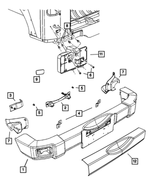 2007-2015 Jeep Wrangler Snap In Nut 6036683AA | Wholesale MOPAR