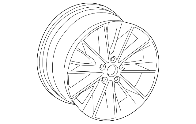 4G8-601-025-AD - Wheel, Alloy 2016-2018 Audi | Audi OEM Parts