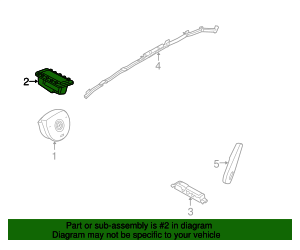 Genuine BMW 72-12-6-998-954 | Passenger Inflator Module | FREE Shipping ...