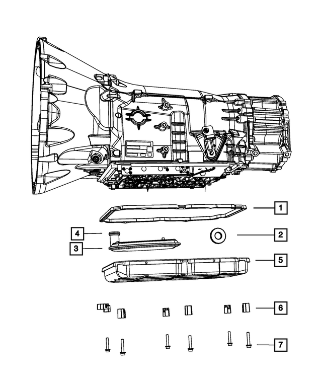 2003-2020 Mopar Transmission Oil Filter 52108325AA | Mopar eStore