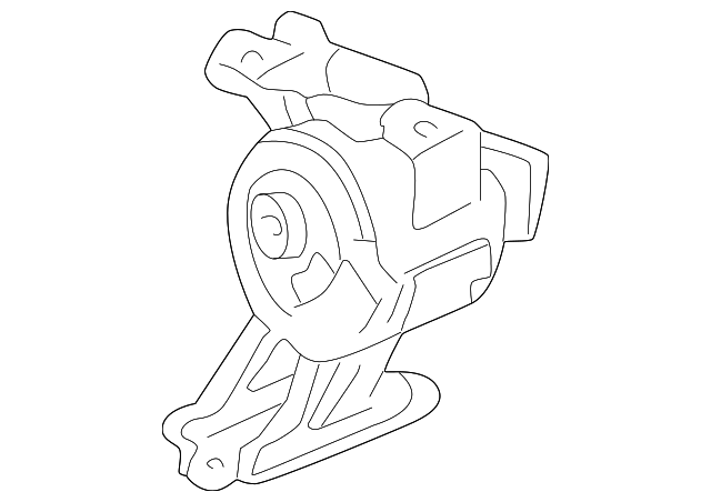 OEM 2003-2005 Honda Civic Trans Mount 50805-S5A-A81 | Honda Automotive ...
