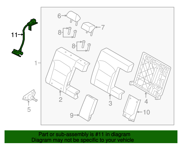 2019-2020 Hyundai Elantra Latch 89740-F2100-XUG | OEM Parts Online