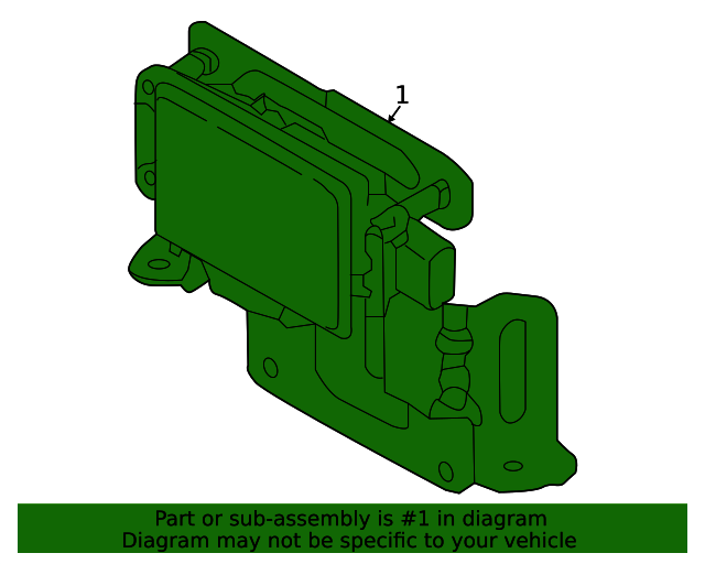 2021-2024 Genesis GV80 Distance Sensor 99110-T6000 | OEM Parts Online