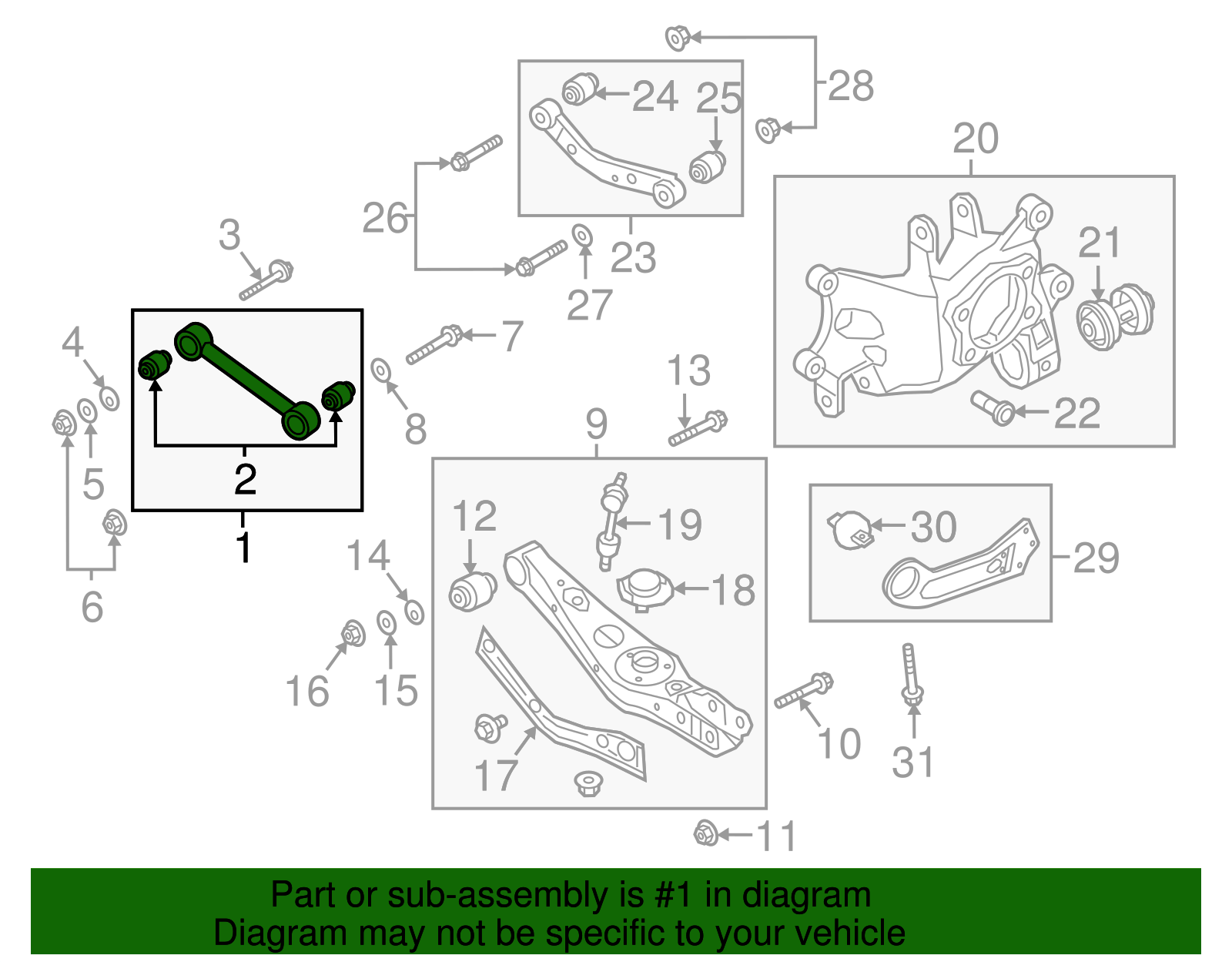 55250-D7000 - Suspension Control Arm 2017-2022 Kia Sportage | Kia.Parts ...