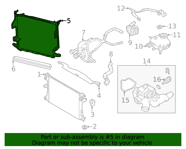 68440792AA - Windshield Washer Pump Grommet - 2019-2020 Mopar | Mopar ...