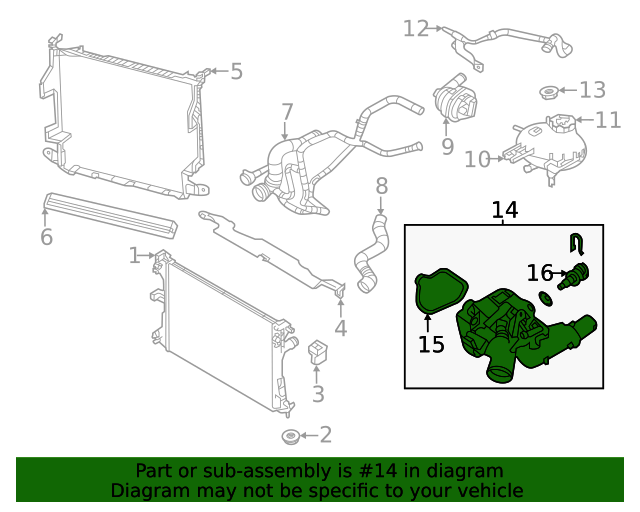 68498469AA - Fuel Bundle Clip | Mopar Parts Canada