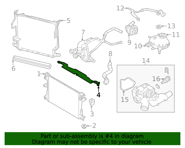 2019-2020 Jeep Renegade Lower Seal 68439577AA | TascaParts.com